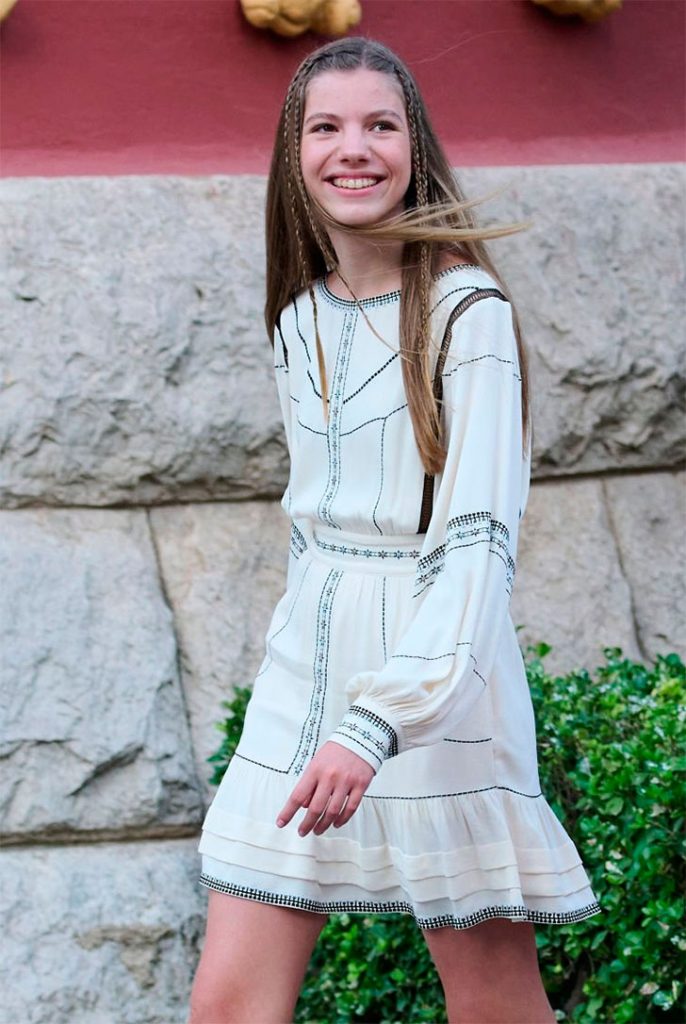 Infanta Sofia at the Princess of Girona Awards