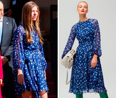 Infanta Sofia of Spain's outfits, adapted to her style