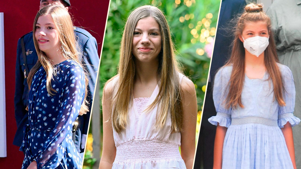 Infanta Sofia of Spain's outfits, adapted to her style