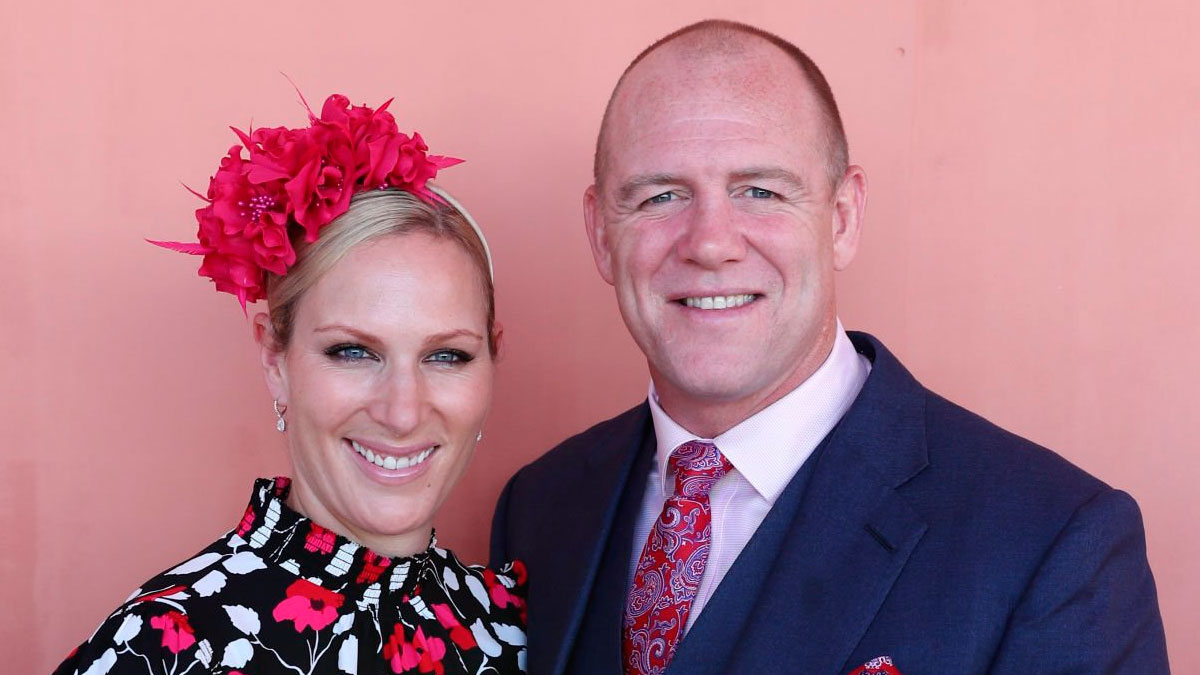 Picture of Zara Tindall and Mike Tindall with their children