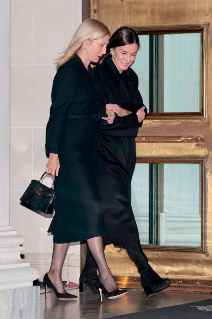 PICTURE: Marie Chantal and Queen Letizia meet again