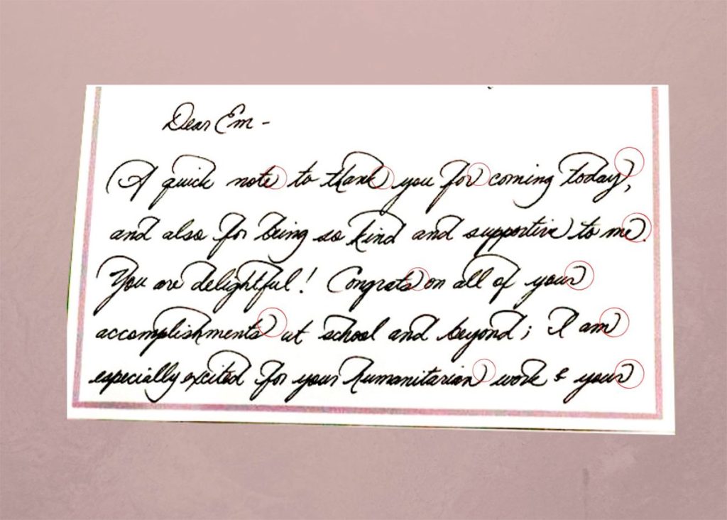 Meghan Markle handwriting exposes her true personality