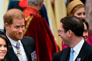 Prince Harry at the Coronation: gestures and where he sat