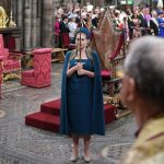 Who is Penny Mordaunt, the lady in blue at the coronation?