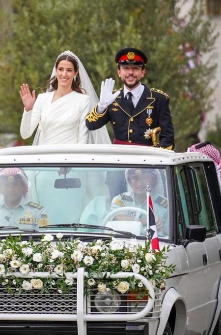 PHOTOS: King Juan Carlos and Queen Sofia at royal wedding in Jordan