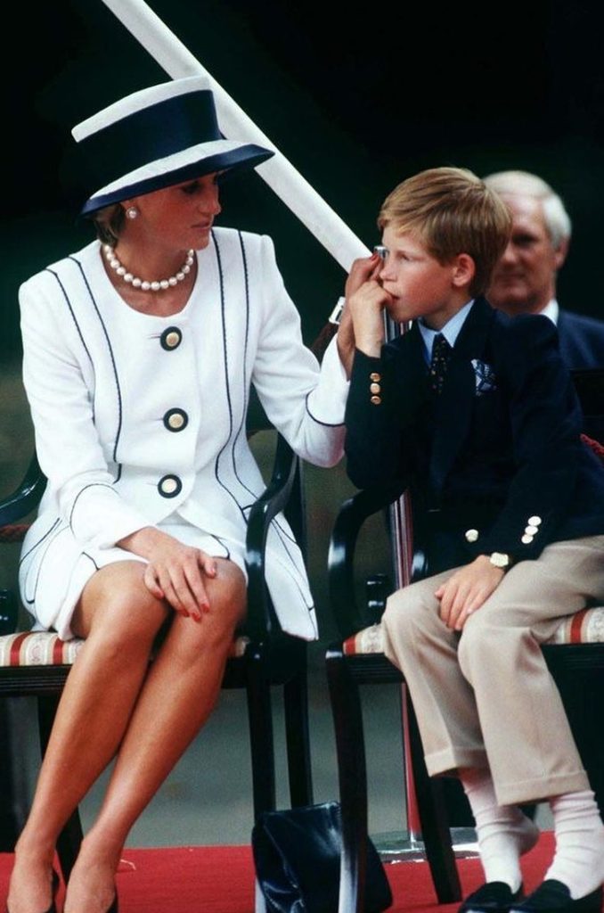 Princess Diana's Tender Moment at Prince Harry's Christening