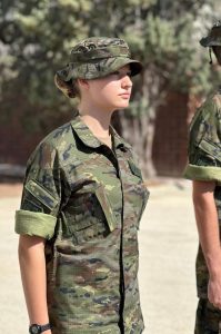 What is Princess Leonor's new military title?