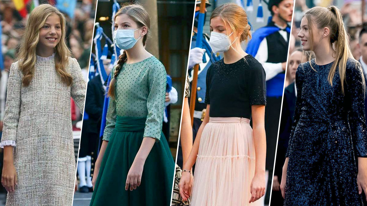 Infanta Sofia’s outfits at the Princess of Asturias Awards
