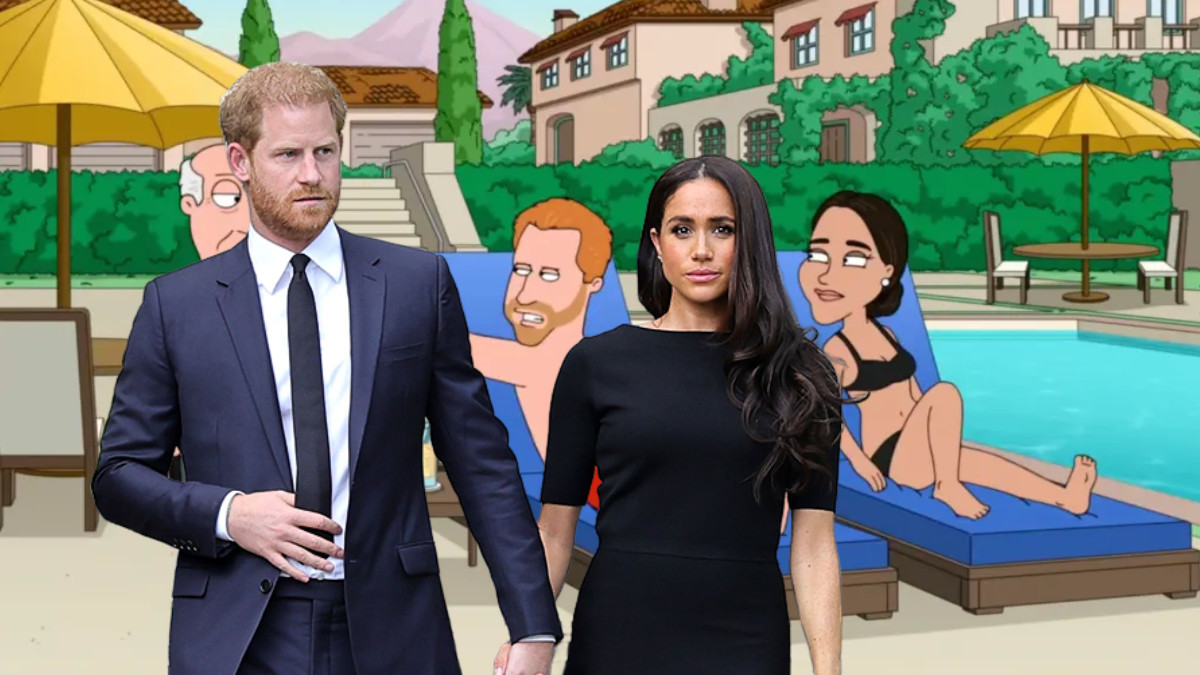 Family Guy: Meghan Markle and Prince Harry react to teasing