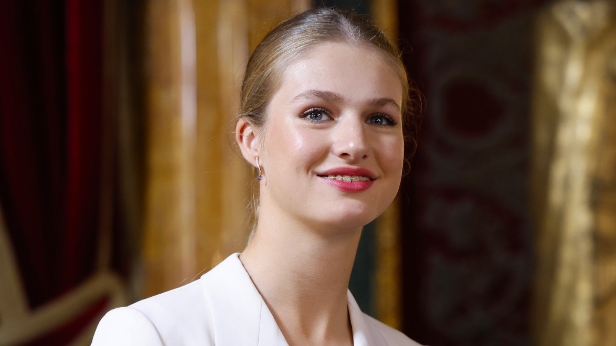 Princess Leonor on the anniversary of the Spanish Constitution