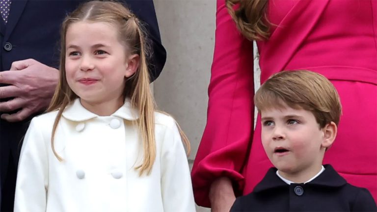 Prince Louis and Princess Charlotte visit Strictly Come Dancing set