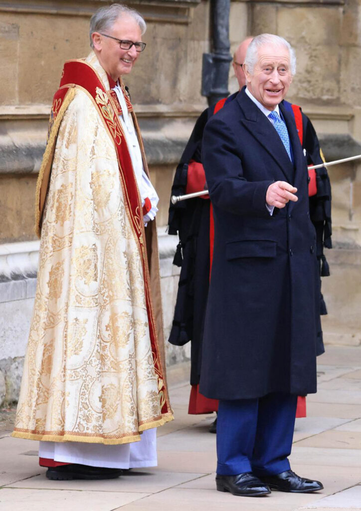 Under these conditions King Charles attended the Easter Mass