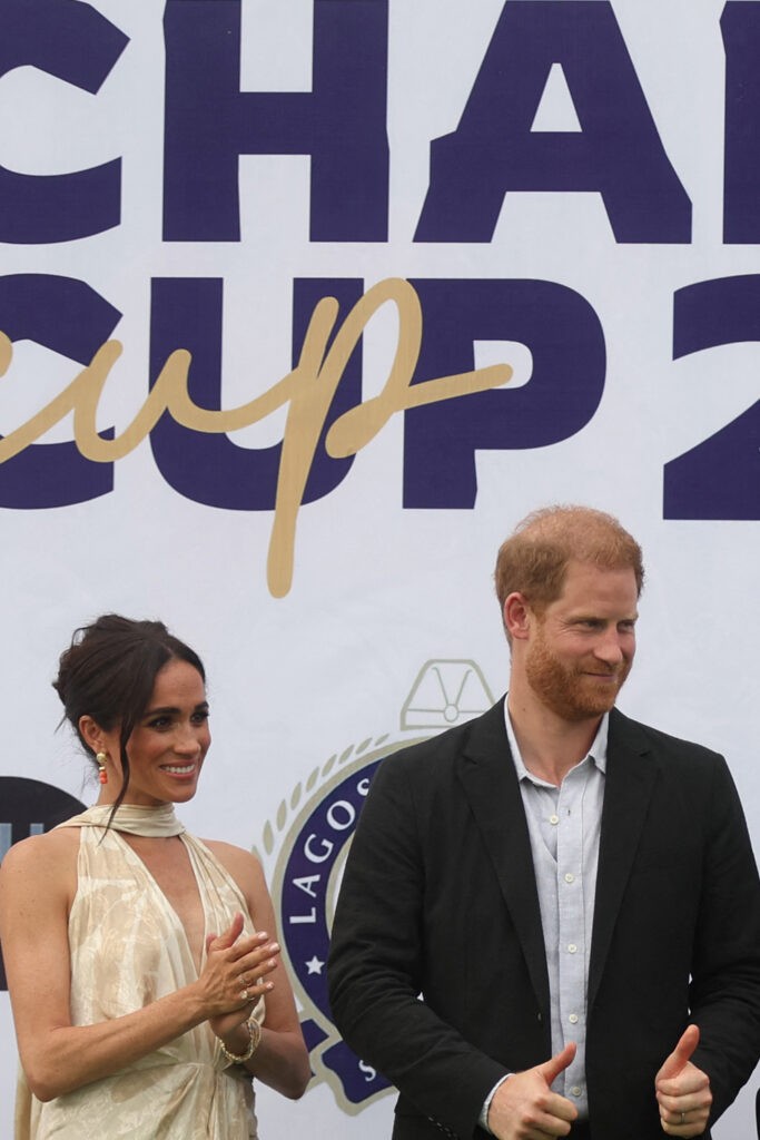 Prince Harry and Meghan Markle's PDA in Nigeria Goes Viral