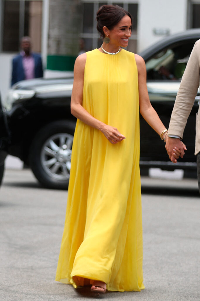 PHOTOS: Meghan Markle's Yellow Dress by Carolina Herrera