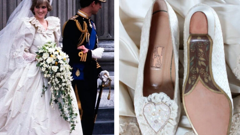 Iconic Royal Wedding Shoes Revealed: Diana, Letizia and Kate