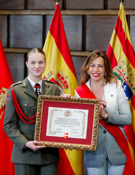 Princess Leonor Honored with Aragón’s Highest Distinction