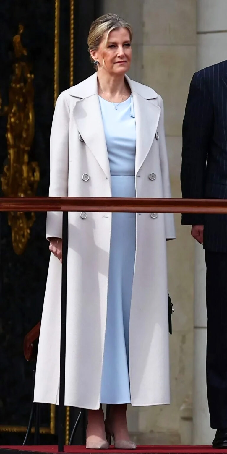 Duchess of Edinburgh in Max Mara Custodi Coat by Beige