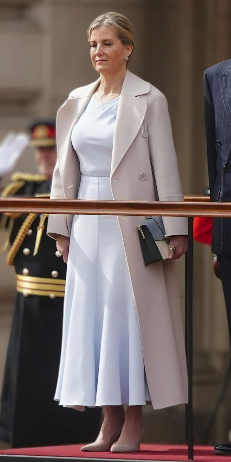 Duchess of Edinburgh in Max Mara Custodi Coat by Beige