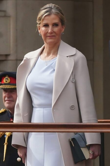 Duchess of Edinburgh in Max Mara Custodi Coat by Beige
