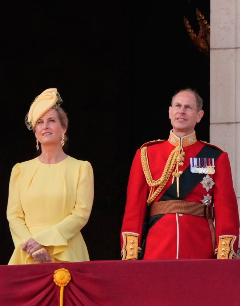 Duchess of Edinburgh's style at Trooping the Colour