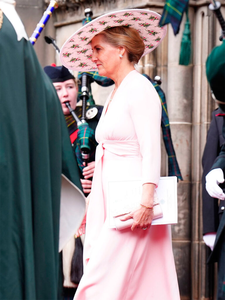 Sophie of Edinburgh's style at the Order of the Thistle