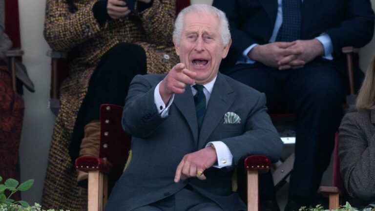 This is the curious video of King Charles dancing