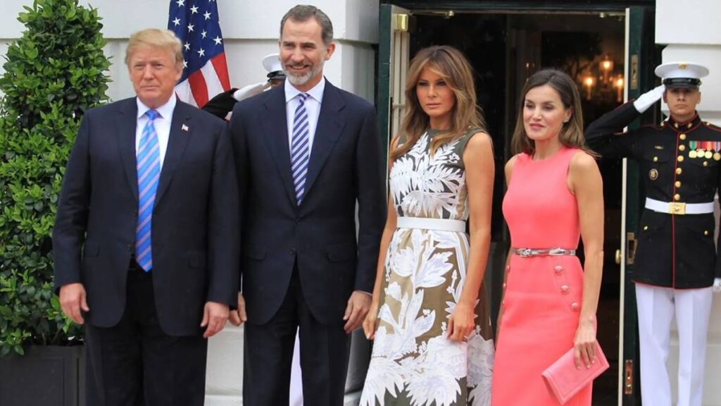 King Felipe's message to Donald Trump after the attack