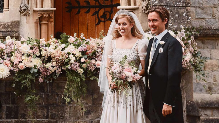 Princess Beatrice's Unseen Wedding Photo