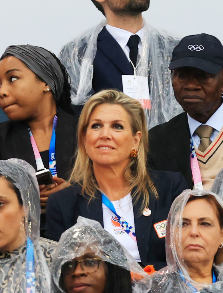 Queen Maxima at the Paris Olympics Opening