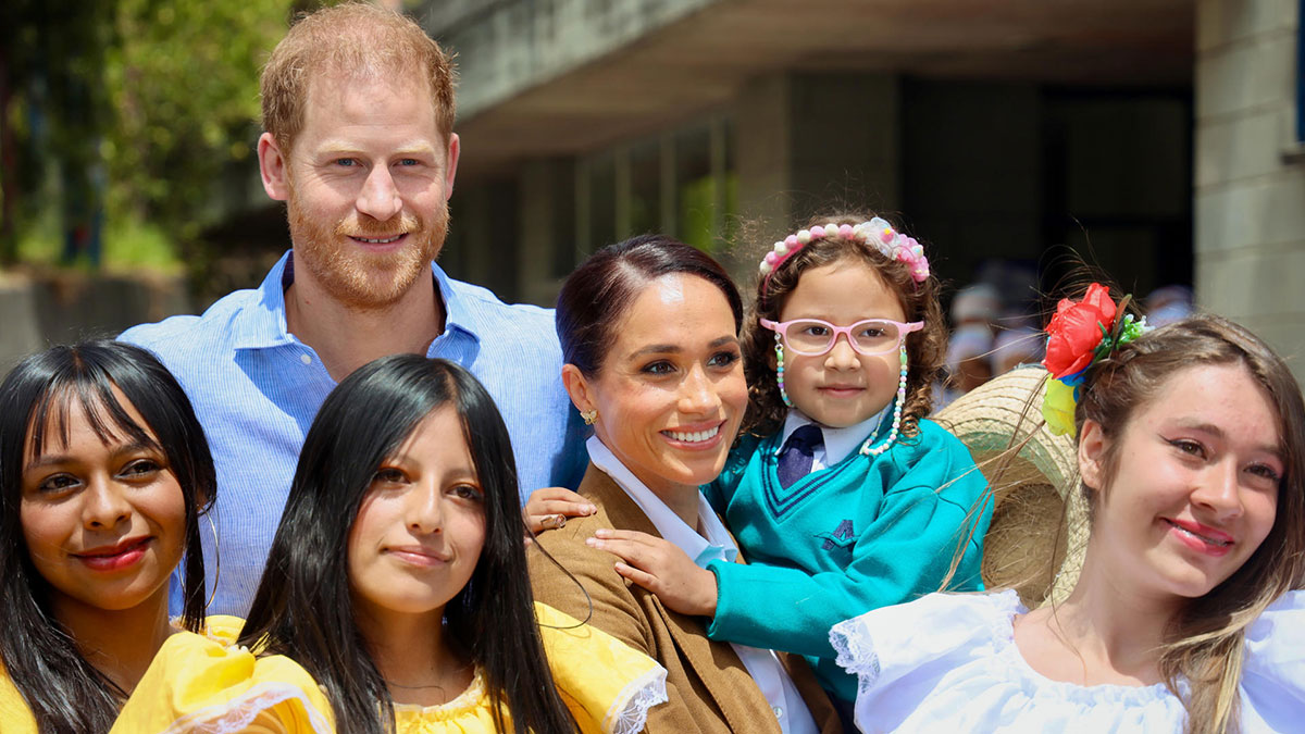PHOTOS: Prince Harry and Meghan's second day in Colombia