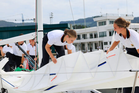 PHOTOS: Princess Leonor's First Day at Naval Academy