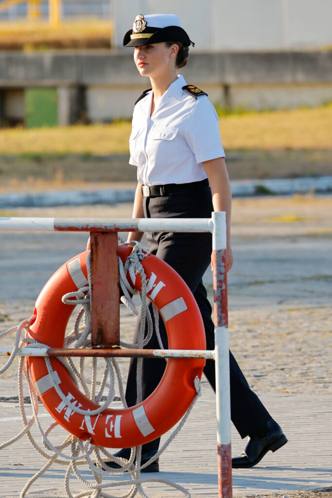 PHOTOS of Princess Leonor at the Naval Academy
