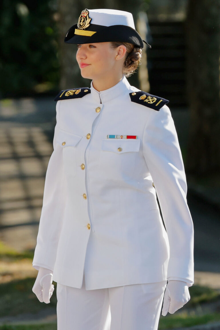 Princess Leonor at the Baile del Ciento at the Naval Academy
