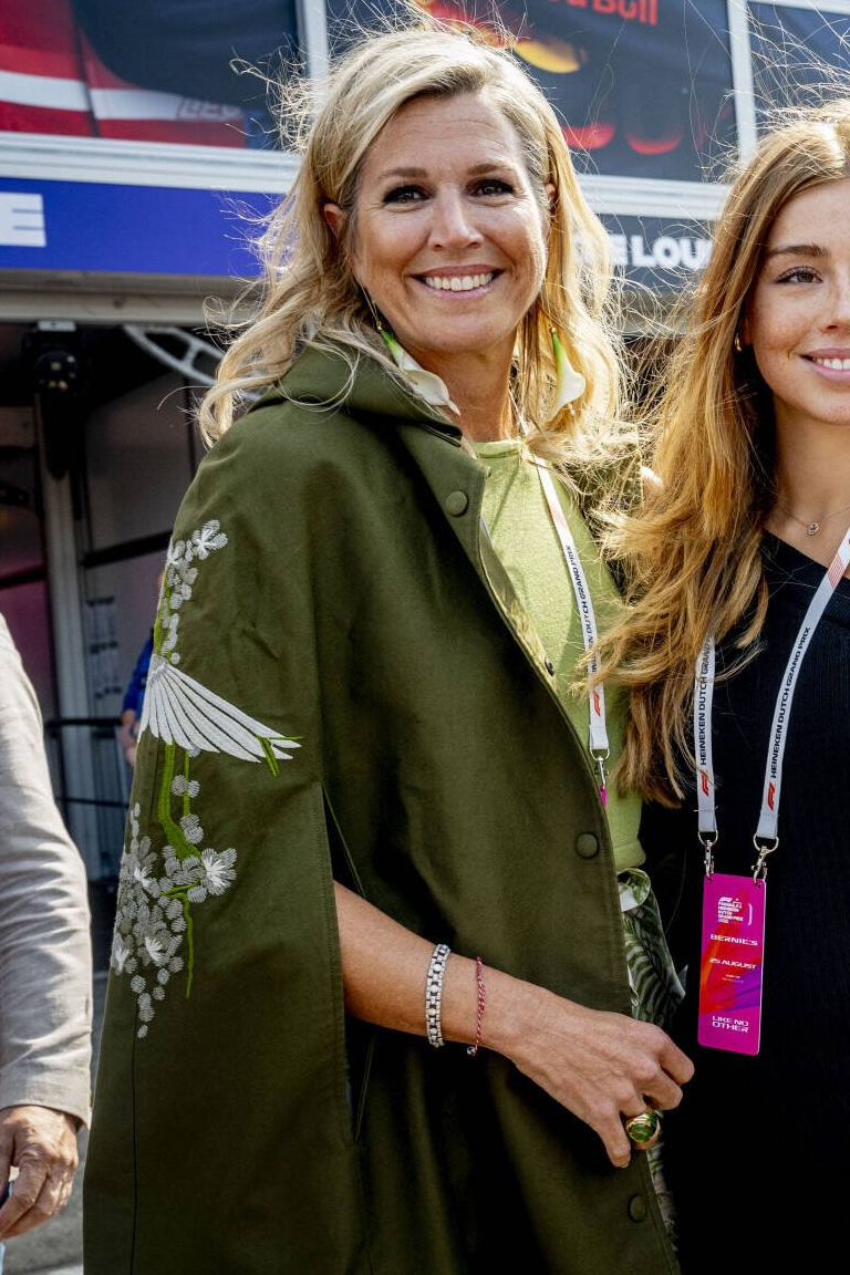 Queen Maxima in Natan Two-Piece Set at Zandvoort F1