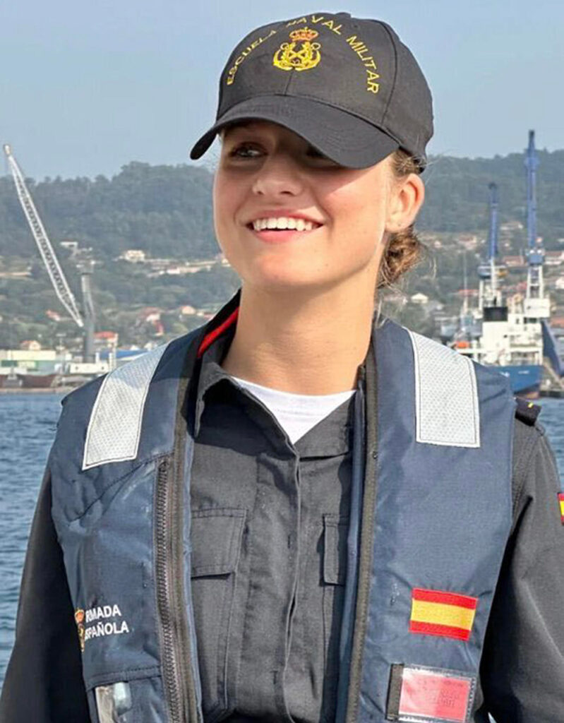 WATCH: Princess Leonor's First Naval Training at Sea