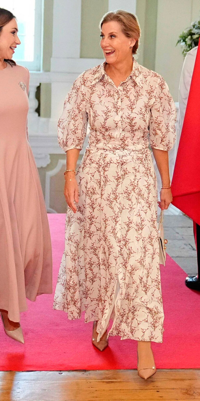 Floral Dresses: The Duchess of Edinburgh's Style in Malta