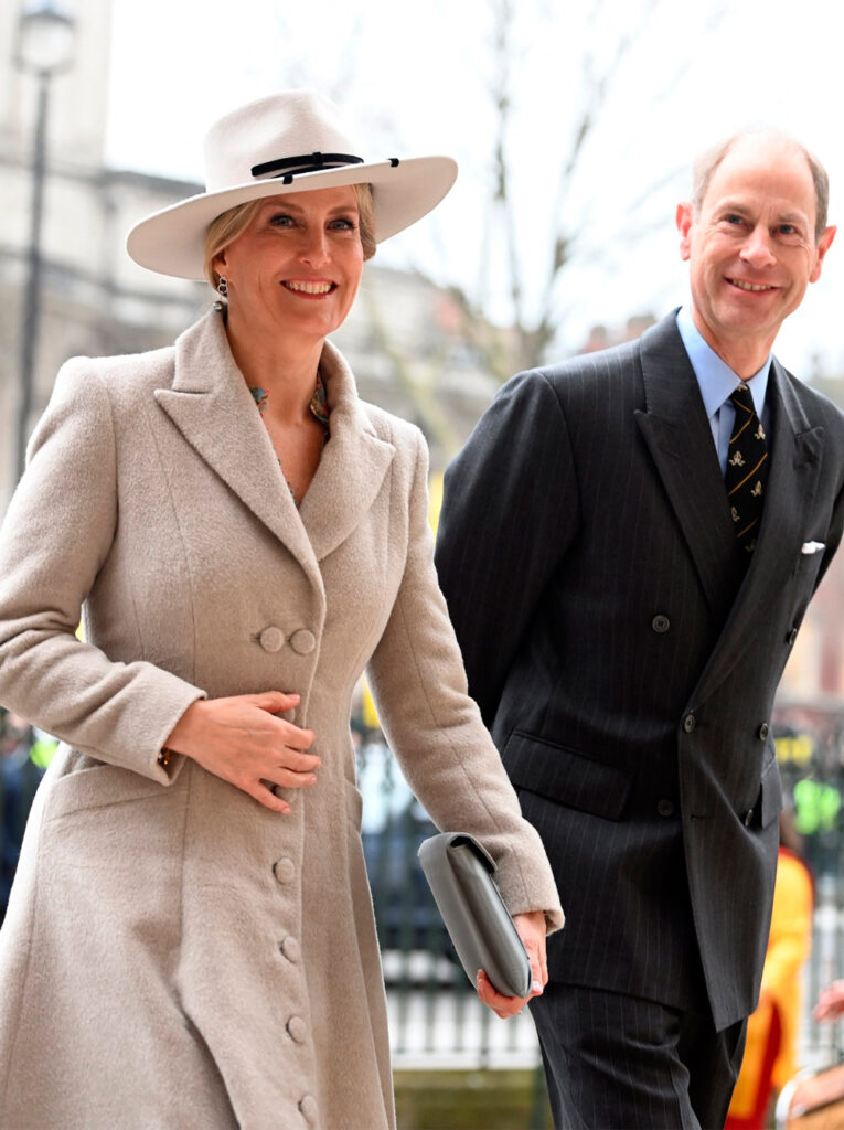 Duchess of Edinburgh in Suzannah Coat and Jane Taylor Hat