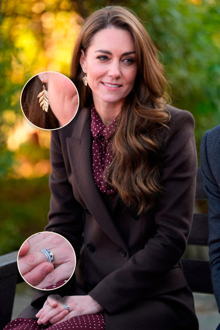 Kate Middleton's Rings and Earrings Wore on Southport Visit
