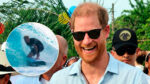 Photo & Video of Prince Harry Surfing in California