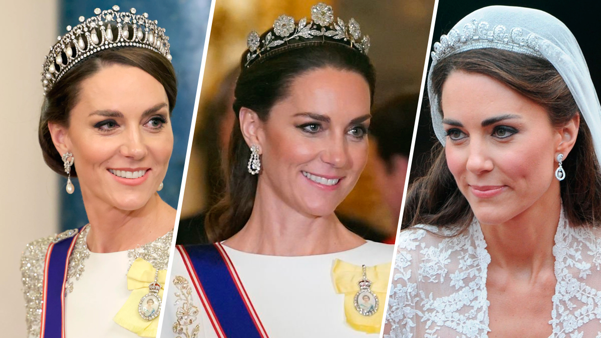 Princess Kate's Tiaras: A Dazzling Royal Collection [PHOTOS]