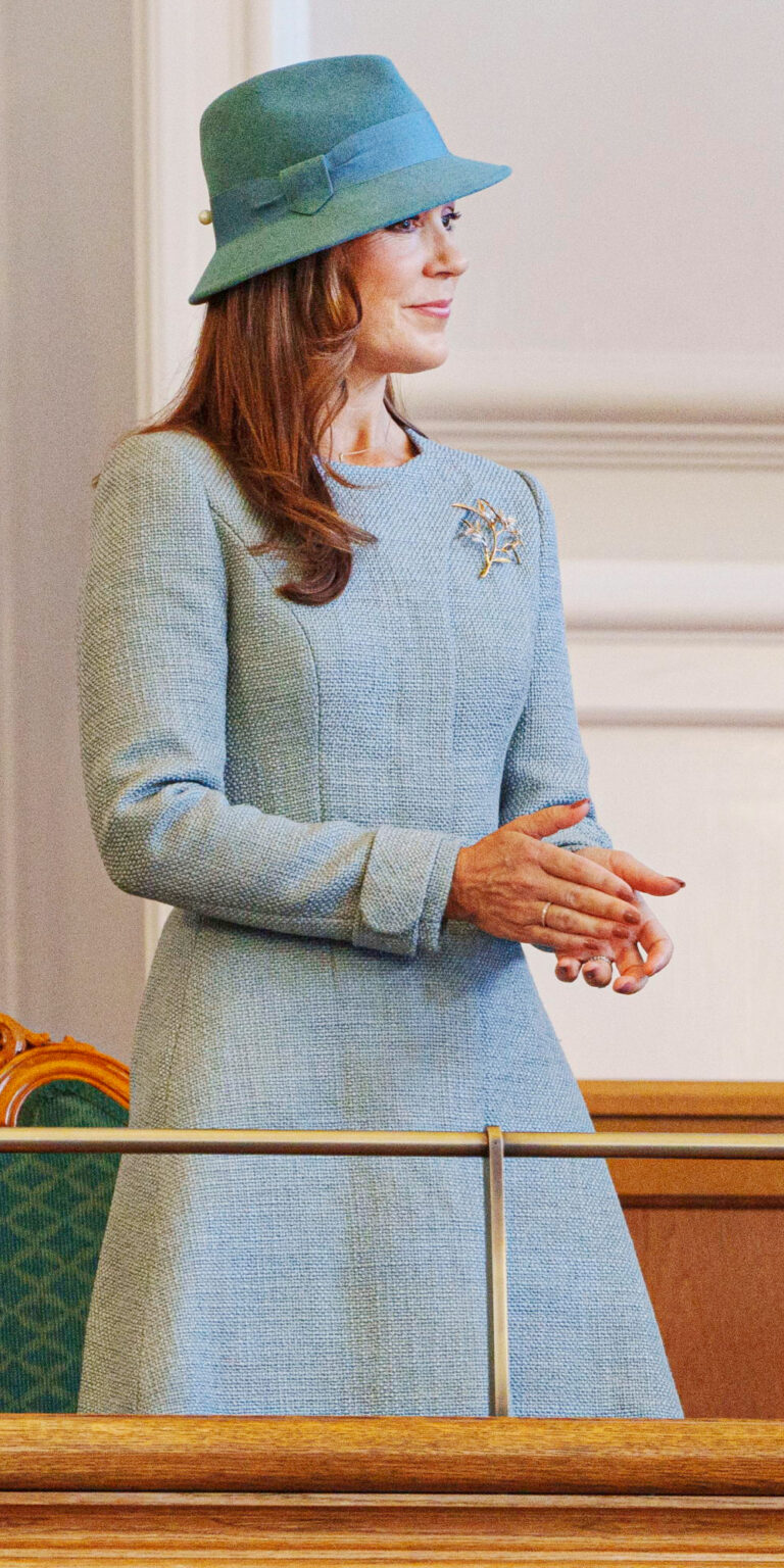Queen Mary's Style at Danish Parliament Opening