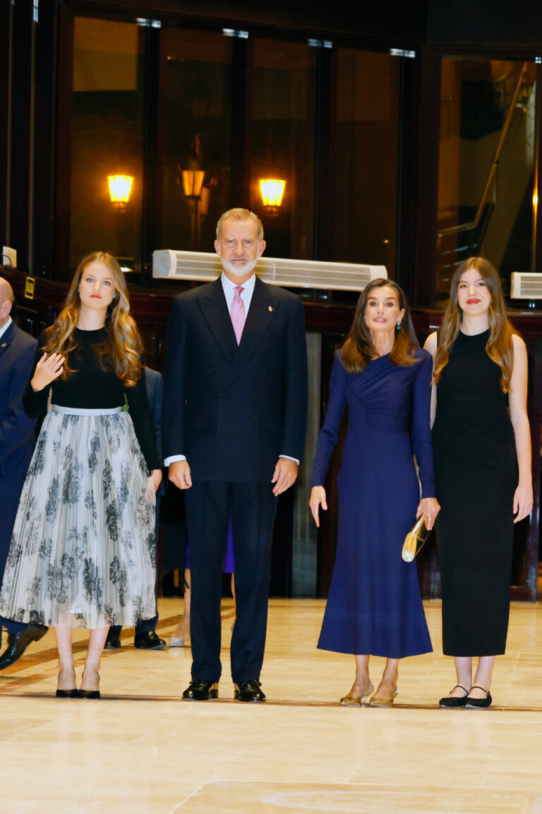 Spanish Royal Family Attends Princess of Asturias Concert