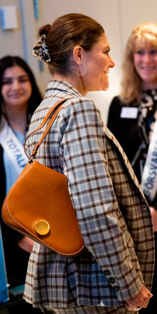 Princess Victoria in Checked Suit by By Malina at FMV Defense Days
