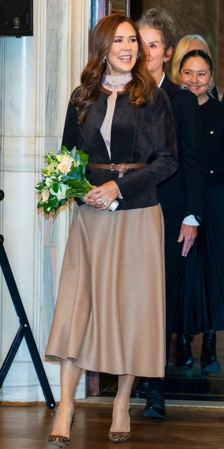 Queen Mary's Autumn Style at the Children's Aid Day Awards