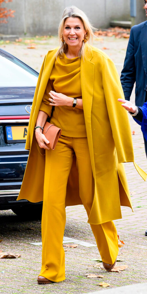 Queen Maxima’s Green Outfit at the 2024 Annual SME Report