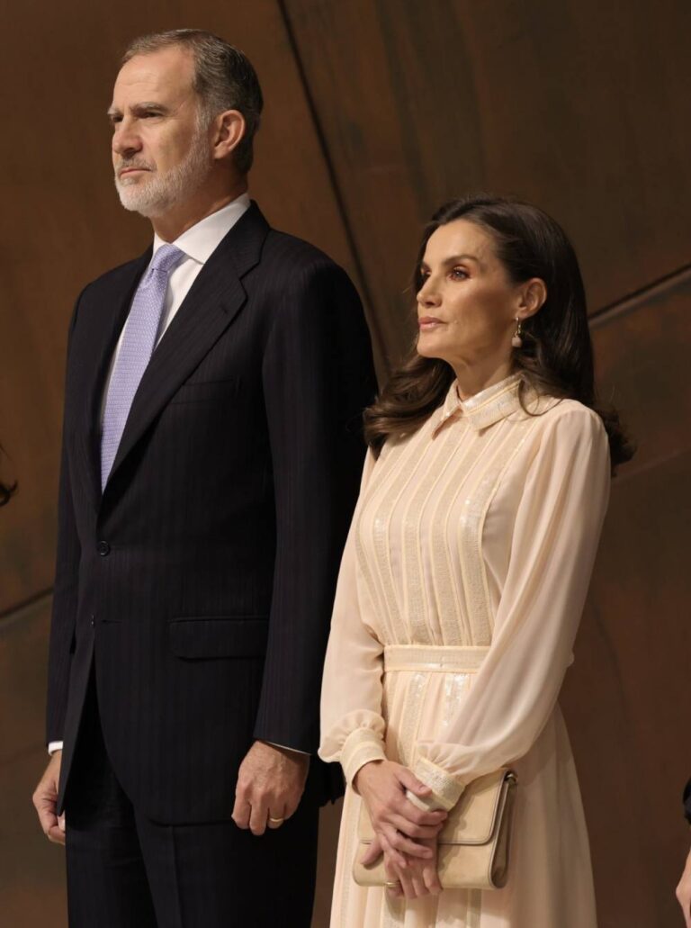 King Felipe and Queen Letizia at the Opera House