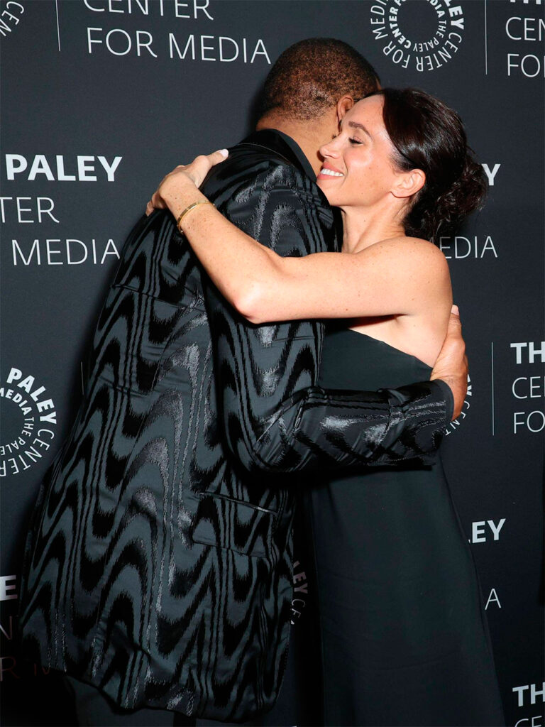 Meghan Markle and Tyler Perry at the Paley Honors Fall 2024