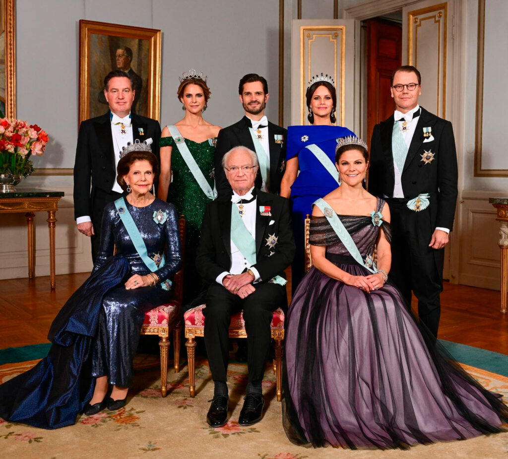 Swedish Royalty's Style at the Nobel Prize Gala: Dresses and Tiaras