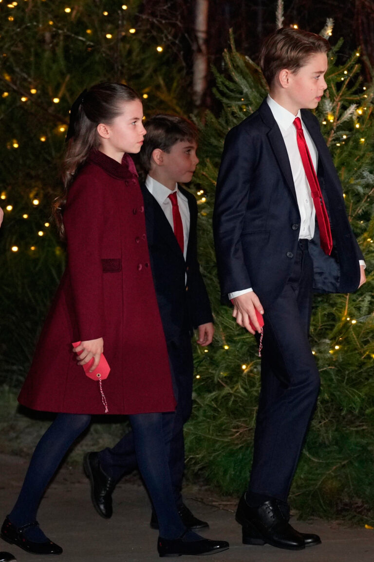 Prince George and Prince Louis at Together at Christmas