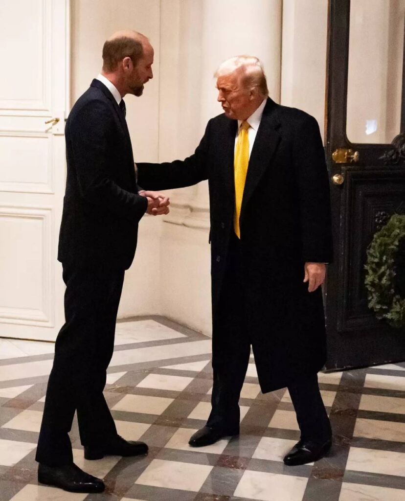 Donald Trump and Prince William: The viral moments of the meeting